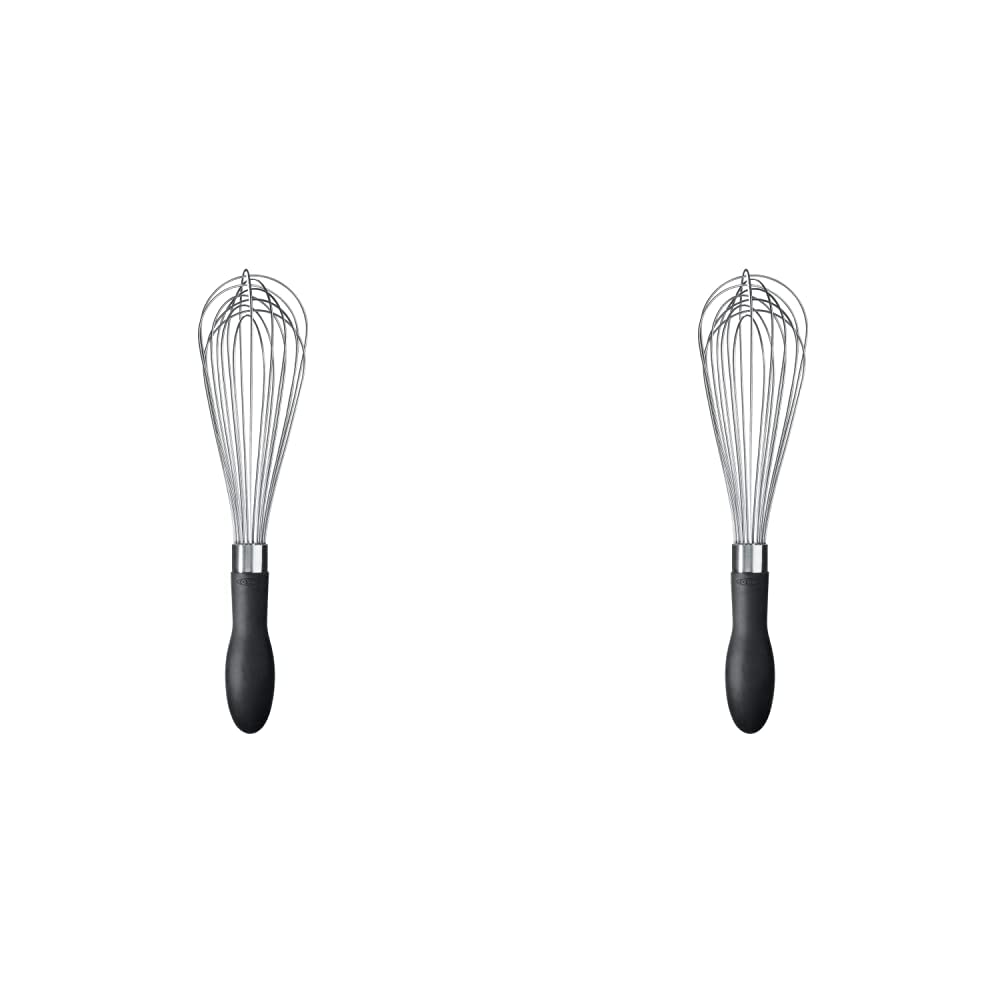 OXO Good Grips 11-Inch Balloon Whisk and 9-Inch Whisk