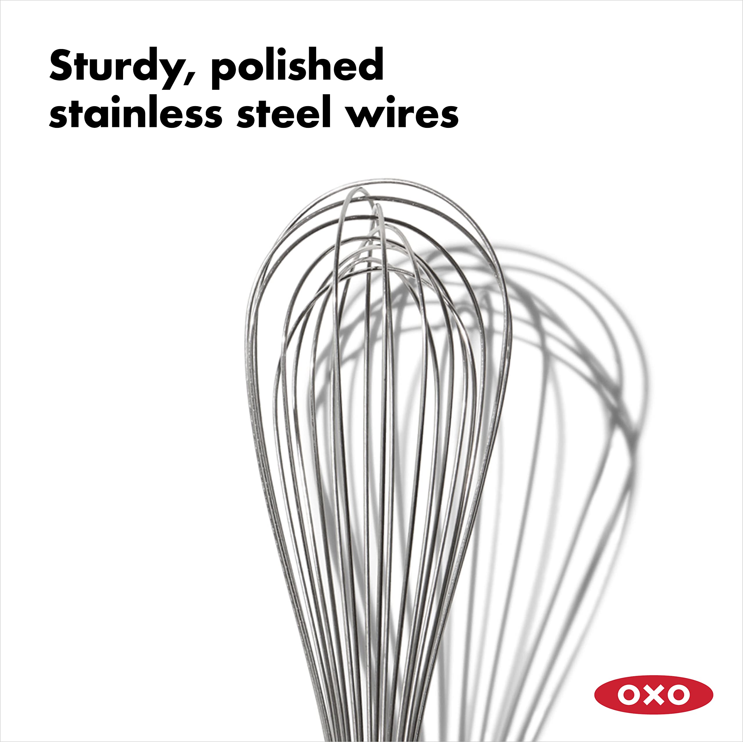 OXO Good Grips 11-Inch Balloon Whisk and 9-Inch Whisk