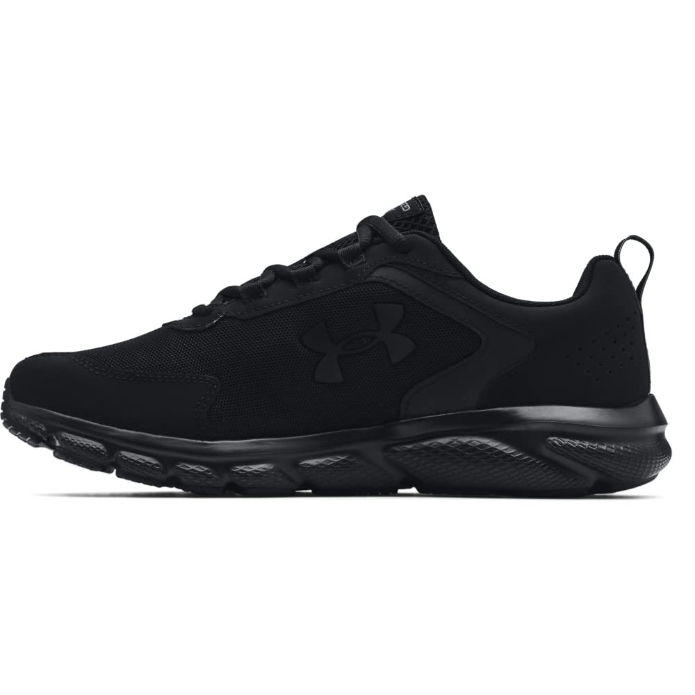 Under Armour Men's Charged Assert 9, Black (002)/Black, 7 X-Wide US