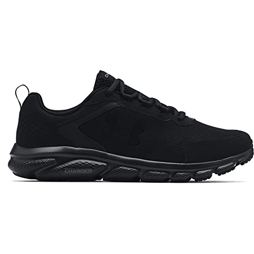 Under Armour Men's Charged Assert 9, Black (002)/Black, 7 X-Wide US