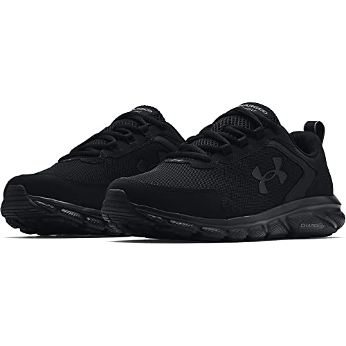 Under Armour Men's Charged Assert 9, Black (002)/Black, 7 X-Wide US