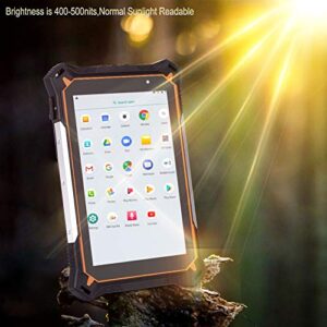 HIDON] Promotion 8 inch Android Handheld Terminal pad with 6G+128G Octa-core 2.3GHz CPU 10000mAh Battery Industrial Rugged Tablet IP68