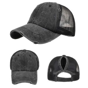 Unisex Summer Mesh Patchwork Baseball Cap Sun Hat Outdoor Breathable Shade Extended Eaves Mesh Cutout Cross Cap