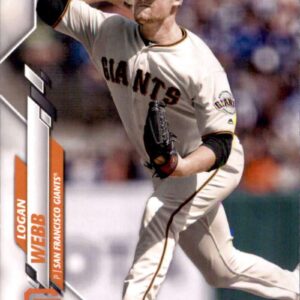 2020 Topps Series 2 Baseball #514 Logan Webb RC Rookie San Francisco Giants Official MLB Trading Card