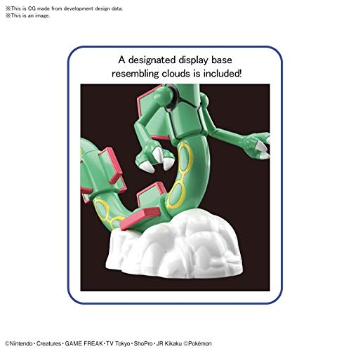 Bandai Hobby - Pokemon - Rayquaza, Bandai Spirits Pokemon Model Kit