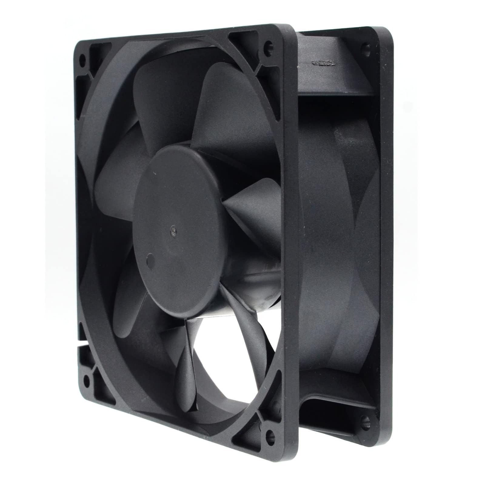 SXDOOL EC Motor Cooling Fan, 120mm Fan, 120mm 38mm AC 110V 115V 120V 220V 240V, Dual Ball Bearing 3000RPM Powerful