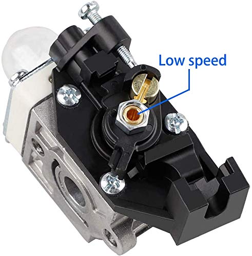 HPENP SRM 225 Carburetor for Echo SRM225 GT225 GT225i PE225 PAS225 SHC225 PPF225 SRM225i GT225L PPF235ES SHC225S Trimmer Premium Weed Eater Edger Carb with Tune Up Kit Primer Bulb Spark Plug fuel line