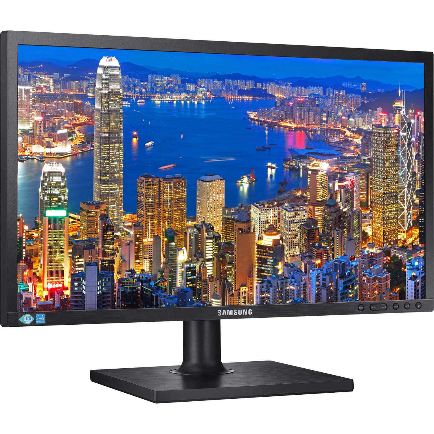 Samsung SE200 Series S24E200BL 23.6 Inch 1080p FHD LED-Backlit LCD Business 2-Pack Monitor Bundle with VGA, DVI, and Desk Mount Clamp Dual Monitor Stand