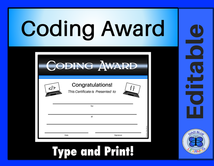 Coding Award