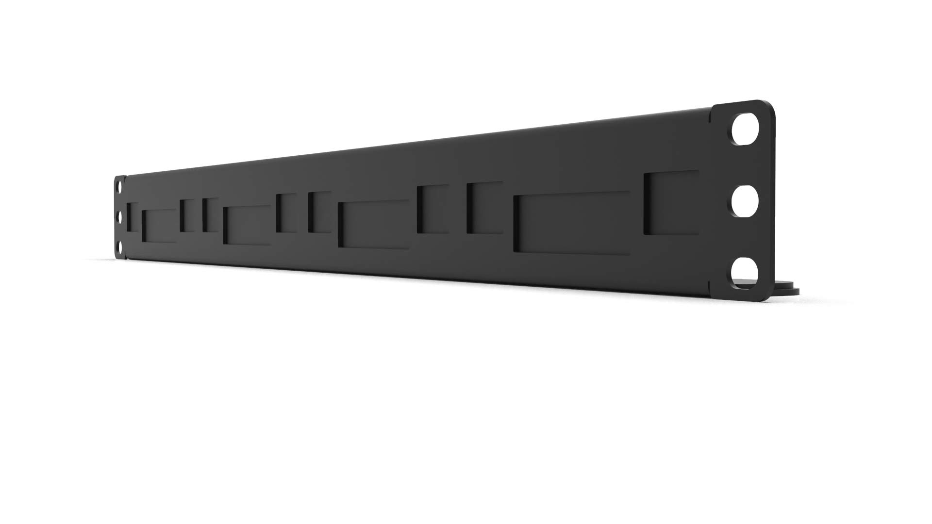 MyElectronics Raspberry Pi Rack Mount for 1-4 Raspberry Pi + 4 ‘snap-Off’ Blank Covers