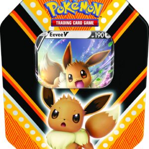 Pokémon POK80779-D6 TCG: V Powers Tin (one at Random), Mixed Colours