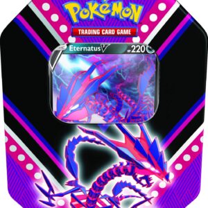 Pokémon POK80779-D6 TCG: V Powers Tin (one at Random), Mixed Colours