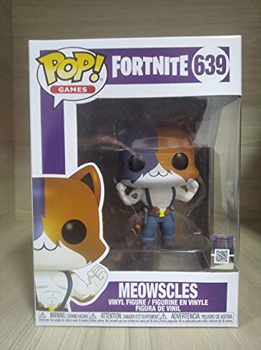 Funko Pop! Games: Fortnite - Meowscles, Multicolor