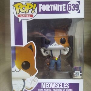 Funko Pop! Games: Fortnite - Meowscles, Multicolor