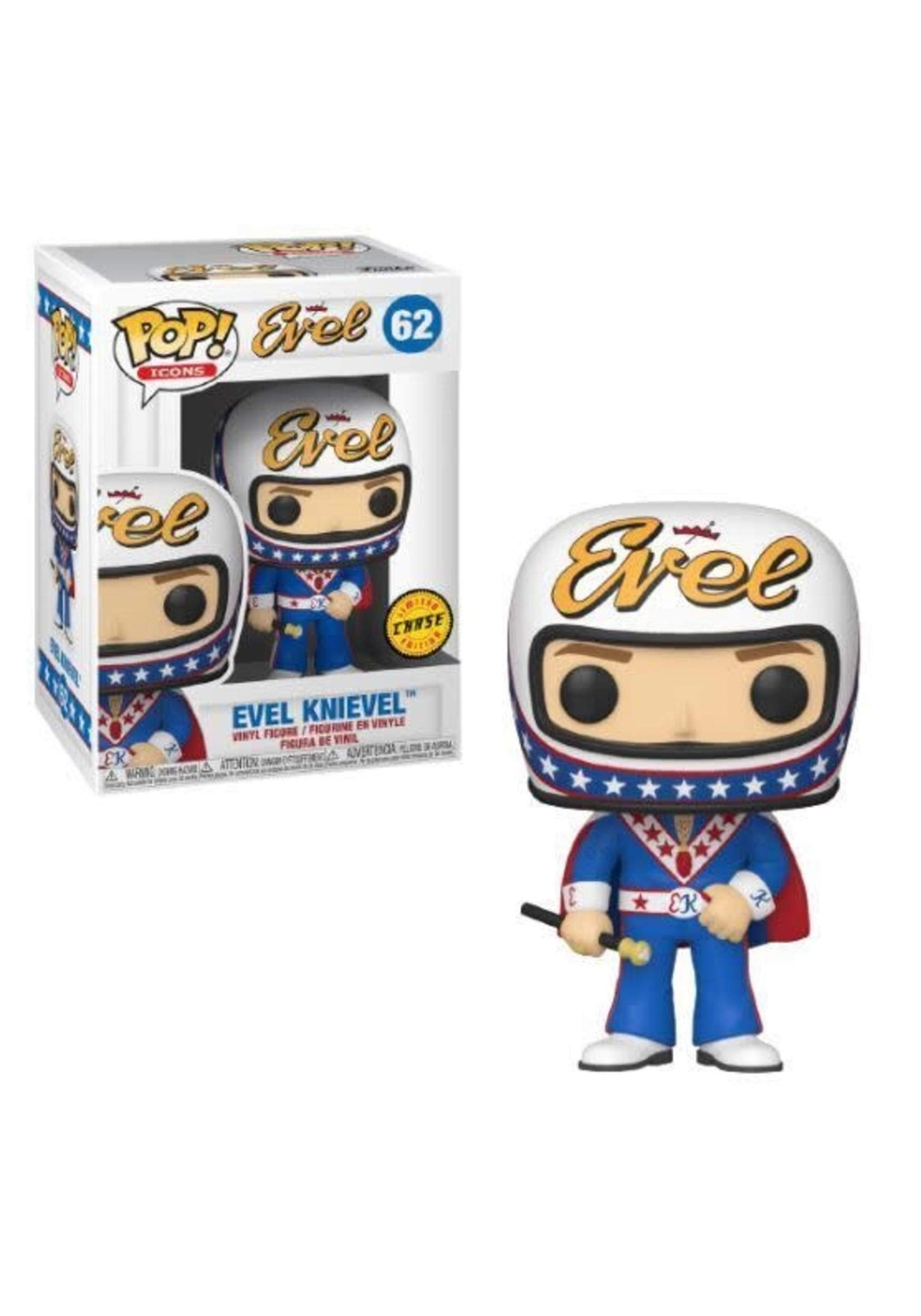 Funko Pop! Icons: Evel Knievel with Cape (Styles May Vary)