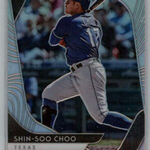 2020 Prizm Baseball Silver Prizm Baseball #6 Shin-Soo Choo Texas Rangers Official MLBPA Licensed Trading Card by Panini America