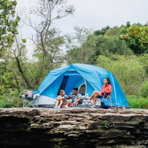 Columbia Tent - Dome Tent | Easy Setup 6 Person Camping Tent with Rainfly for Outdoors | Best Camp Tent for Hiking, Backpacking, & Family Camping