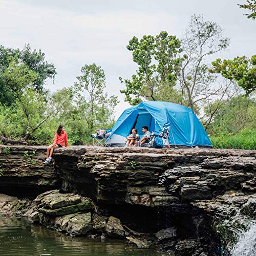 Columbia Tent - Dome Tent | Easy Setup 6 Person Camping Tent with Rainfly for Outdoors | Best Camp Tent for Hiking, Backpacking, & Family Camping