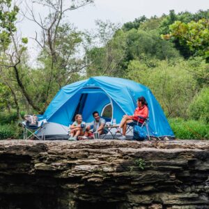 Columbia Tent - Dome Tent | Easy Setup 6 Person Camping Tent with Rainfly for Outdoors | Best Camp Tent for Hiking, Backpacking, & Family Camping