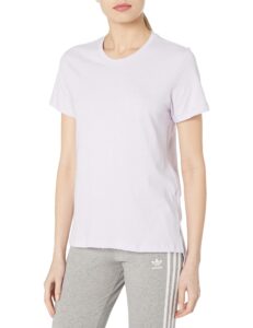 adidas womens go-to tee regal purple small