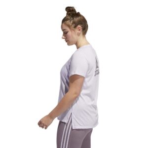 adidas womens Go-To Tee Regal Purple Small