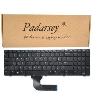 padarsey replacement keyboard compatible with dell inspiron 15-3521 15-3537 15r-5521 15r-5528 15r-5537 m531r vostro 2521 laptop