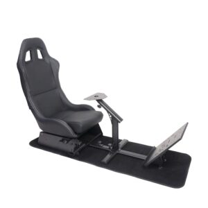 proam usa racing seat gaming chair simulator cockpit steering wheel stand for logitech g29 thrustmaster xbox playstation ps4