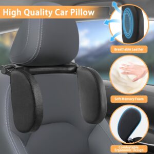 Car Pillow Car Headrest Pillow Car Neck Head Pillow U Shape Travel Headrest Car Travel Pillow Elders Kids Neck Head Support Car Sleeping Cushion Neck Head Rest Car Seat Pillow Road Pal Headrest