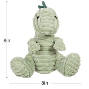 Apricot Lamb Toys Plush Matcha Dinosaur Stuffed Animal Soft Cuddly Perfect for Childs (Matcha Dino, 8 Inches)