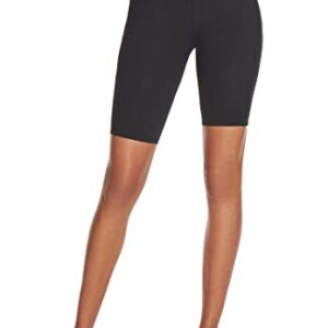 Skechers Women's GO Walk High Waisted 8" Bike Short, Black, XXL