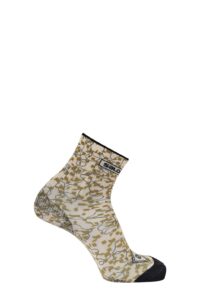 salomon canvas crew socks, ao/almond cream/arrow wood, l