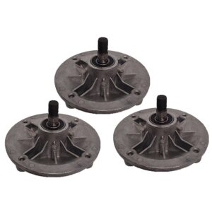 stevens lake parts set of 3 new spindle assembly fits toro 74330-74399, 74820. z5060, z5000, z5060, zx5000 models interchangeable with 117-1192, 74372, 74399, 88-4510, z5020