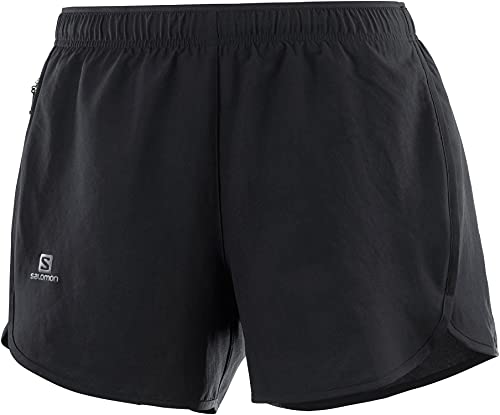 Salomon Women's Standard Cargo Shorts, Black, M