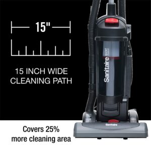 Sanitaire Force Upright Commercial Vacuum SC5845D,Black