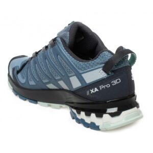 Salomon Xa Pro 3D V8 Trail Running Shoes for Women, Ashley Blue/Ebony/Opal Blue, 5.5