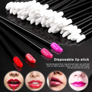 300pcs Disposable Lip Brushes Make Up Brush Lip Gloss Applicators Lipstick Wands Tool Kits Lip gloss