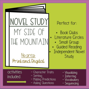 novel study my side of the mountain