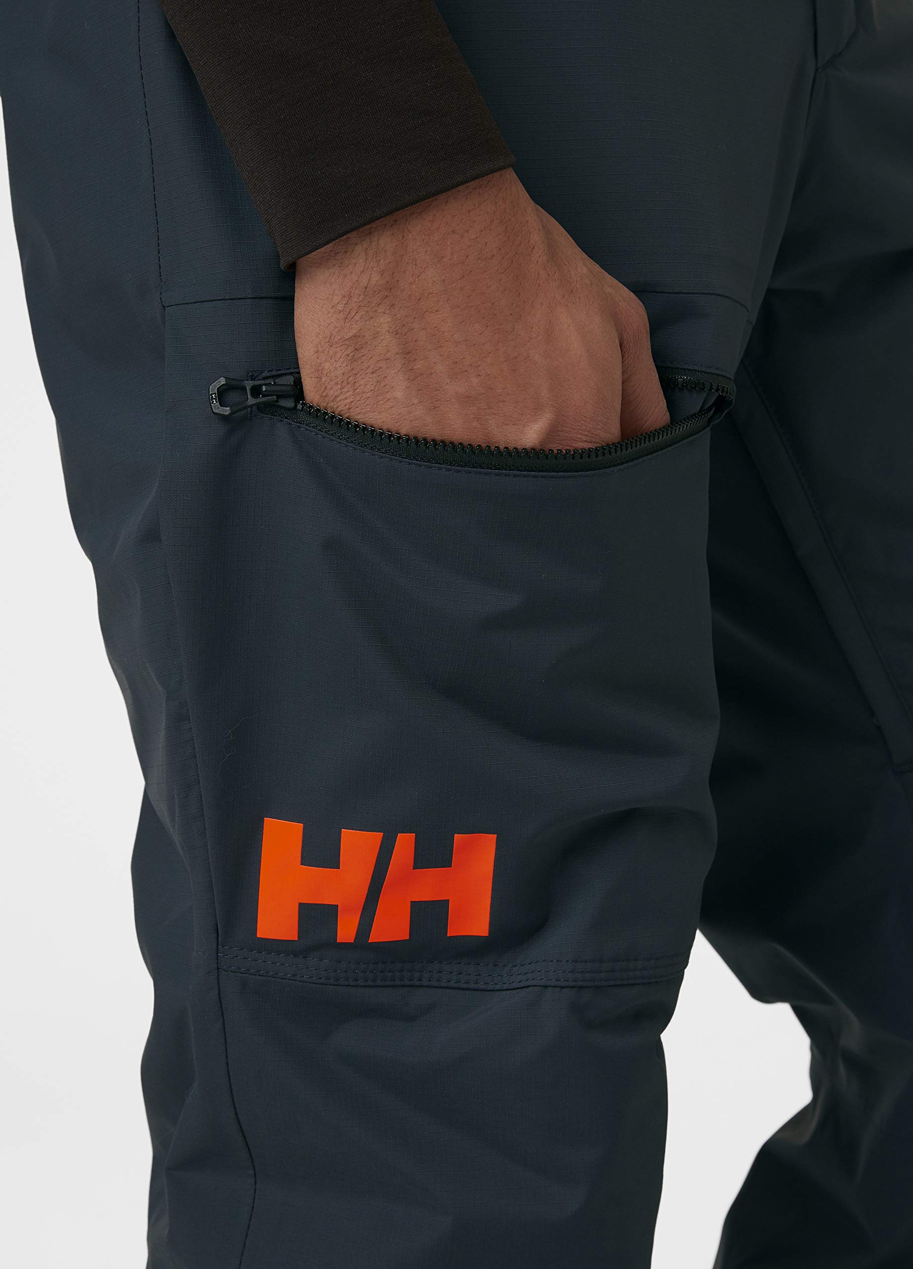 Helly-Hansen Mens SOGN Cargo Waterproof Ski Pant, 983 Slate, X-Large