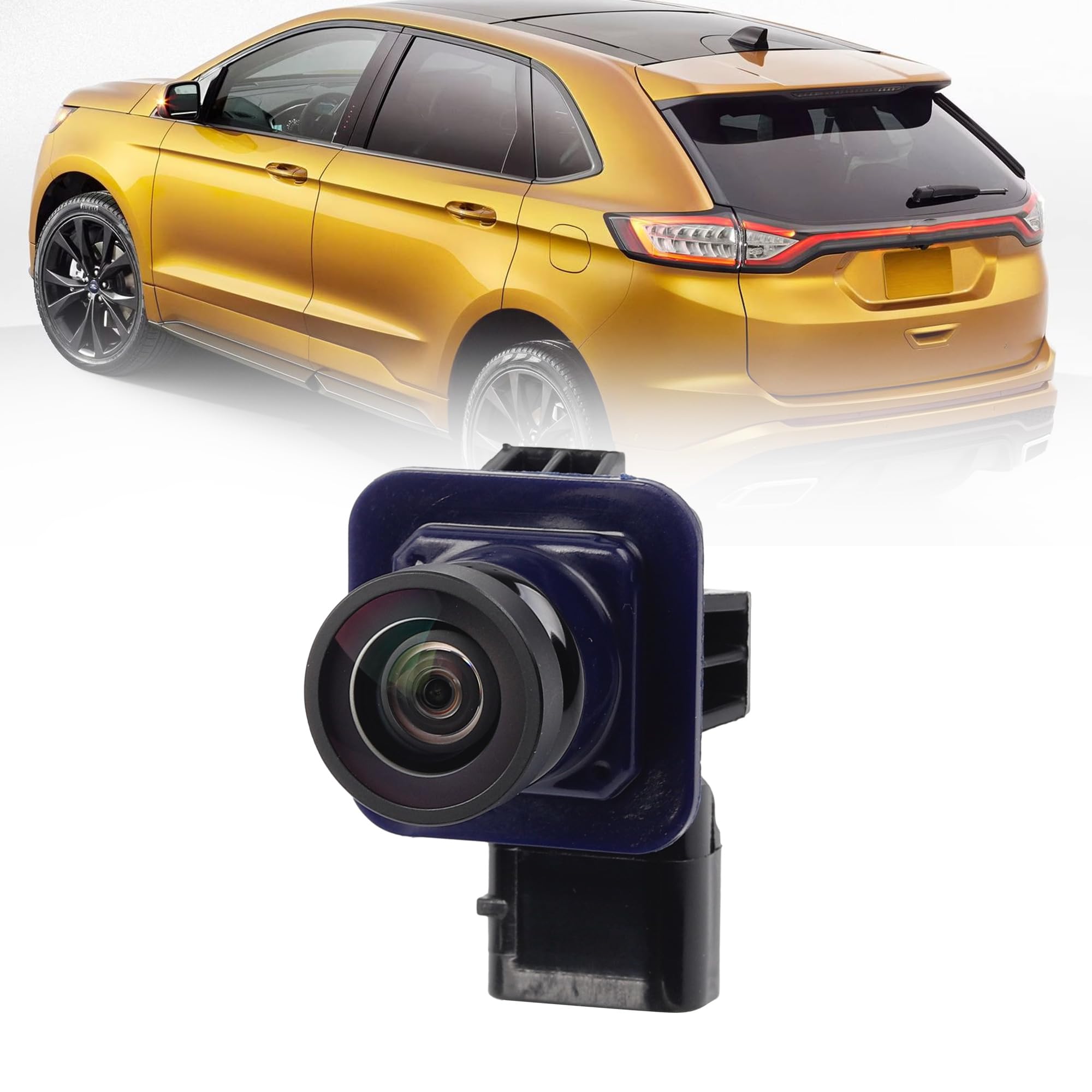 Dasbecan Rear View Park Assist Backup Camera Replacement Compatible with Ford Edge 2011-2015 Lincoln MKX 2011-2013 Replaces# BT4Z-19G490-B