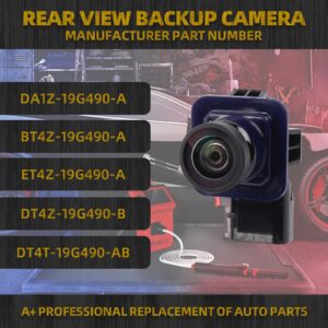 Dasbecan Rear View Park Assist Backup Camera Replacement Compatible with Ford Edge 2011-2015 Lincoln MKX 2011-2013 Replaces# BT4Z-19G490-B