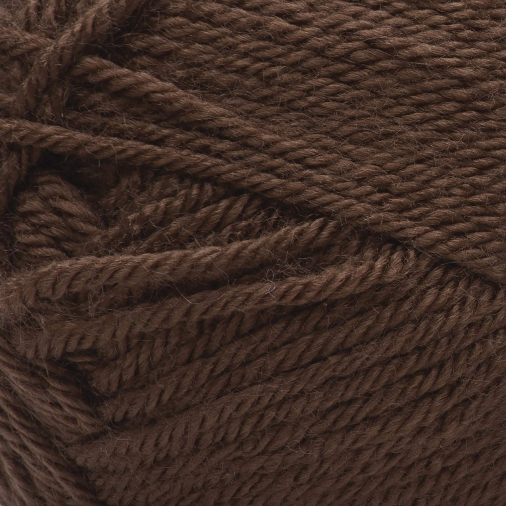 Patons Rich Brown Yarn CANADIANA Solid