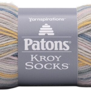 Patons Yarn Kroy STRI, Sidewalk Chalk Stripes