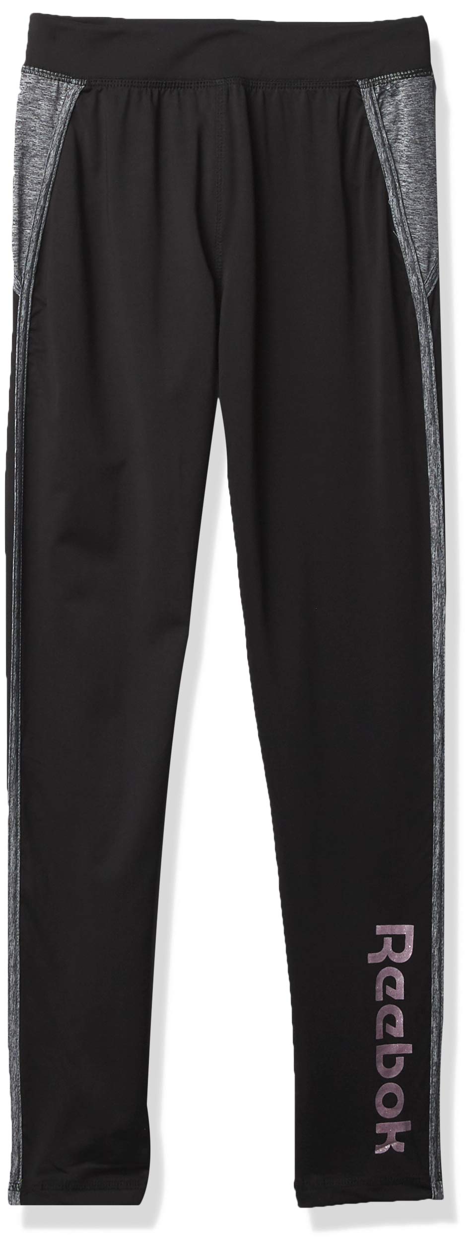 Reebok Girls' Knit Pants (Other), Black, 6