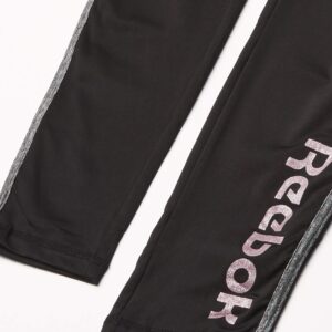 Reebok Girls' Knit Pants (Other), Black, 6