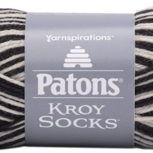 Patons Yarn Kroy STRI, Zebra Stripes