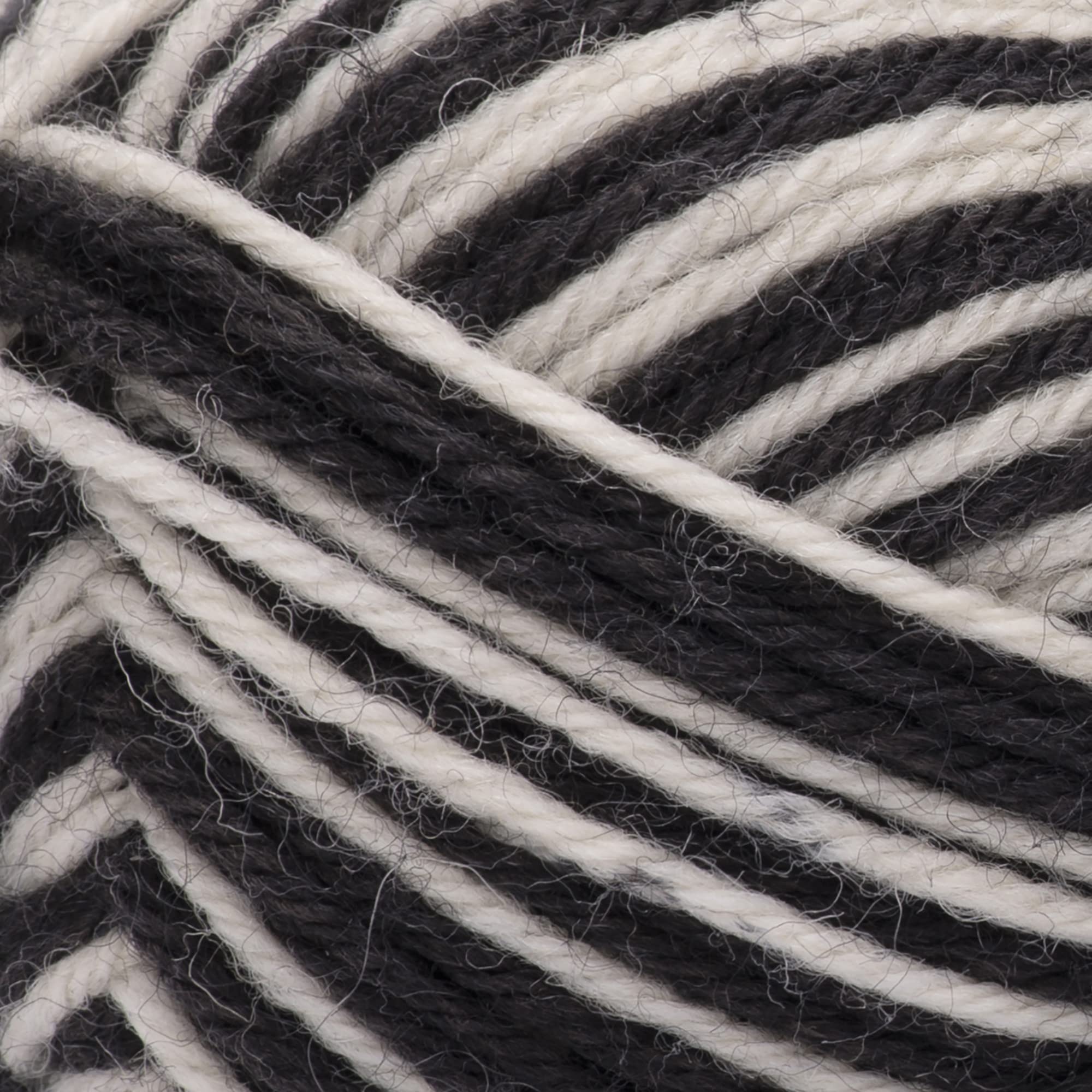 Patons Yarn Kroy STRI, Zebra Stripes