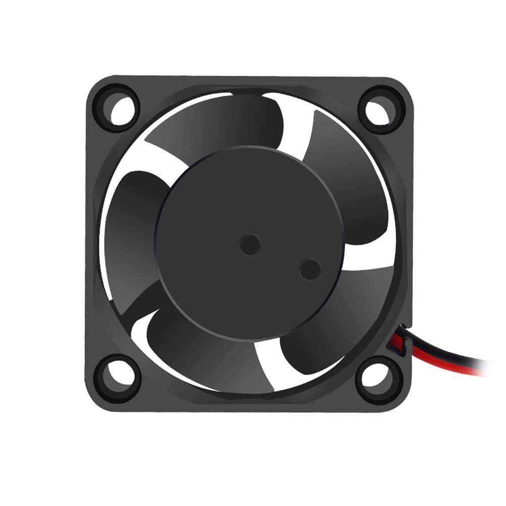 40x20mm 3D Printer Fan Brushless 4020 DC 12V Cooling Fan 40x40x20mm for Cooling 3D Printer Pro Hotend Extruder/Inverte and Storage Equipment (Routers, Switches) - High Speed (2PCS)