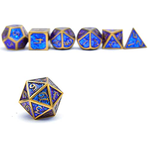 DND Role Playing Dungeons and Dragons Metal Dice Set Pathfinder RPG Games DND Dice