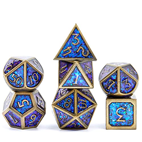 DND Role Playing Dungeons and Dragons Metal Dice Set Pathfinder RPG Games DND Dice