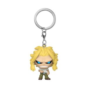 funko my hero academia all might (true form) (gitd) pocket pop keychain (aaa anime exclusive)